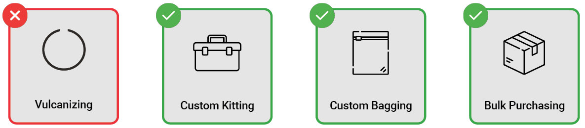 Teflon Encapsulated Viton® O-Rings | 80 Durometer